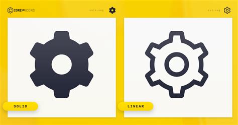 Cog Icon · Solid · Coreui Icons · Svg Javascript Typescript And Webfont