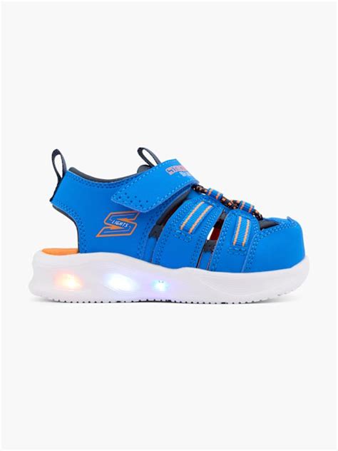 Skechers Sola Glow Szandál Kék Deichmann