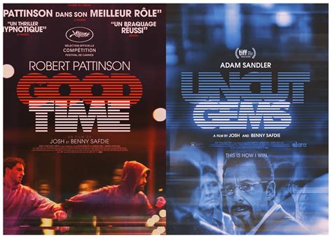 Re Design Of The Uncut Gems Poster As Good Time Comparison To