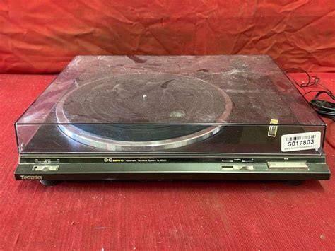 Dc Servo Automatic Turntable System SL BD Sierra Auction Management Inc