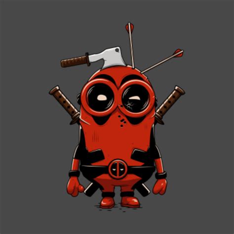 Deadpool Minion Deadpool T Shirt Teepublic