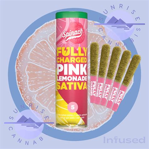 Fully Charged Pink Lemonade Spinach 5x05g Sunrise Cannabis