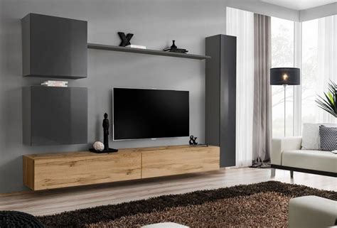 Stylefy Wohnwand Swotch Viii Wohnmöbel Wohnzimmer Set Set 6 St