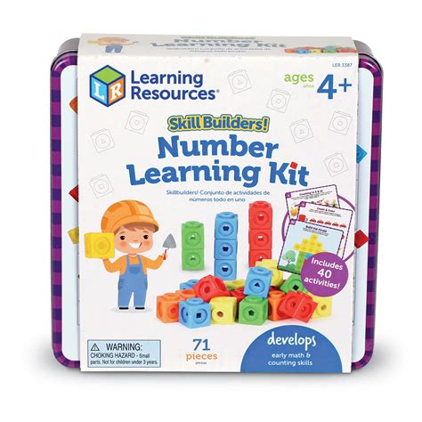 Sb Number Learning Kit Learning Resources Playwell Canada Toy Distributor