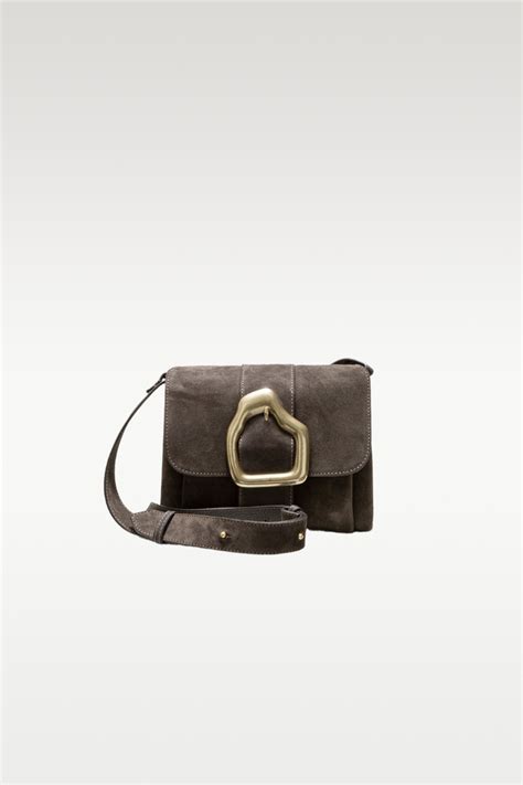 Cala Jade Nami mini ebony suede Suser i sivet Klær sko og accessories til dame