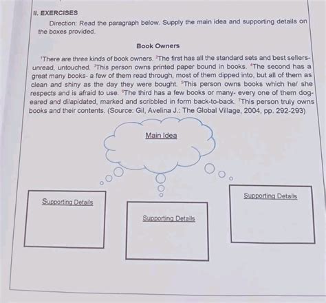 II EXERCISES Direction Read The Paragraph StudyX