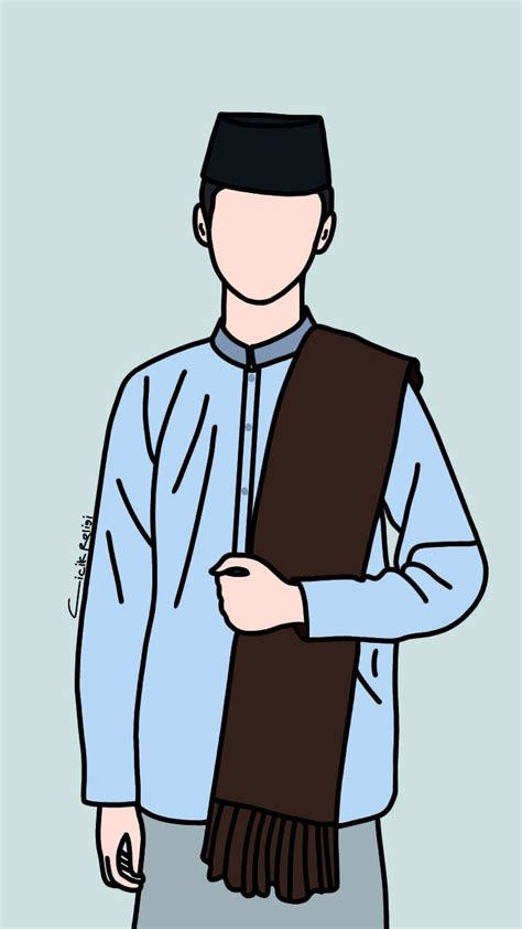 Kumpulan Wallpaper Gambar Santri Kartun Keren Terbagus Lengkap Blog