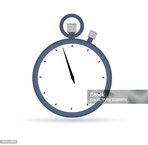 스톱워치 아이콘입니다 스톱워치 벡터 아이콘의 평면 그림 0명에 대한 스톡 벡터 아트 및 기타 이미지 0명 계시기 디자인 Istock