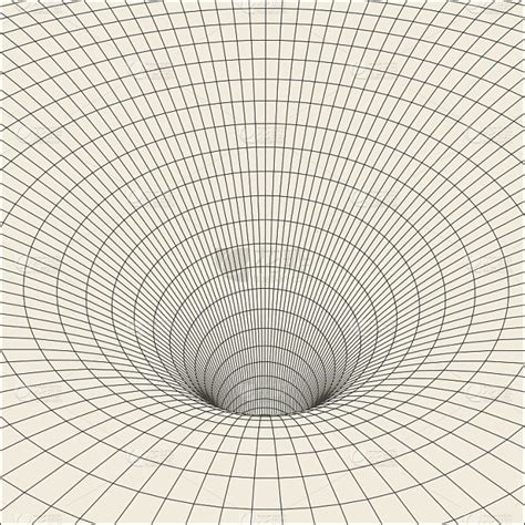 抽象矢量景观背景。网络空间网格。3 D技术说明。