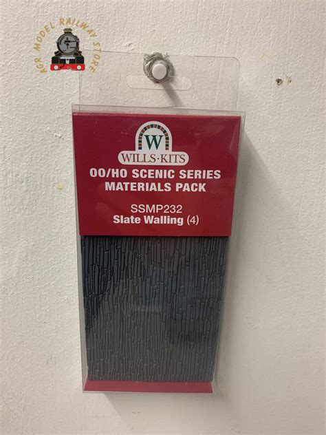 Wills Ssmp232 Slate Walling Oo Gauge Agr Model Railway Store