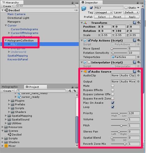 Hololens 公式チュートリアル Holograms 220 Spatial Sound 1章 ナレコムazureレシピ Aiに