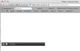 Security Htaccess Protected Html5 Videos Not Playing Android