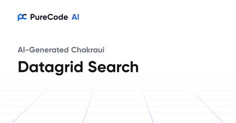 build great chakraui datagrid search components faster using ai tools