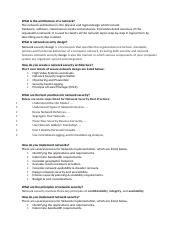 Understanding Network Architecture And Security Design Best Course Hero