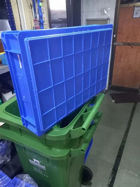 Blue Perforated Plastic Crates At Rs 800 In Thane Id 2853623023397