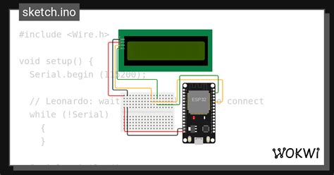 Esp32i2caddr Wokwi Esp32 Stm32 Arduino Simulator
