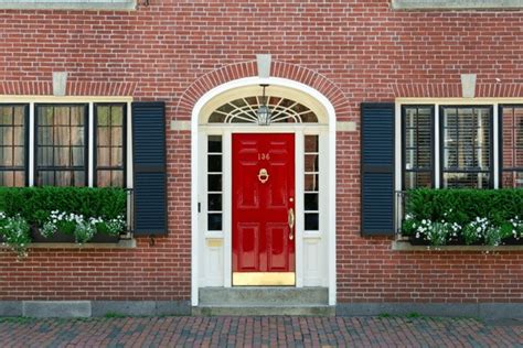Door Red Details изображения без лицензионных платежей стоковые