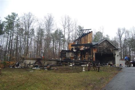Fire Destroys King George Home Explodes Large Amounts Of Ammunition