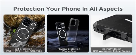Doogee Blade Gt Ai 5g Rugged Phone Unlockedled Light