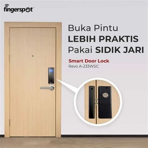 SMART LOCK REVO A WSC AKSES CONTROL PINTU On Carousell