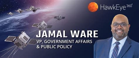 Hawkeye 360 Welcomes Jamal Ware As New Vice President Of Government Affairs And Public Policy
