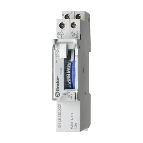 Nhp Finder 1 Pole 16a Analogue Timer With Power Reserve 121182300000pas