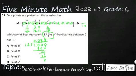 6th Grade Staar Practice Benchmark Fractions And Percents 6 4f 3 Youtube