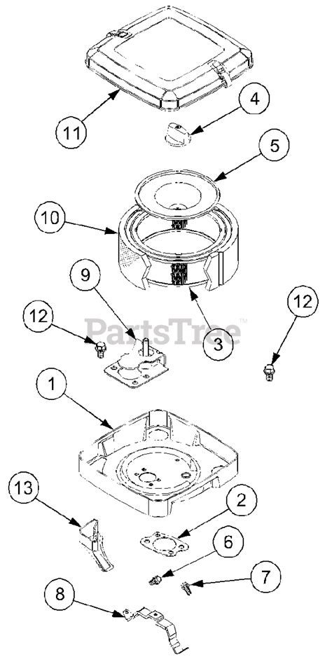 Cub Cadet Lt 2180 13a 254g712 Cub Cadet 42 Lawn Tractor Air