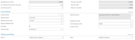 Microsoft Dynamics 365 For Financials Create Sales Invoice Logan