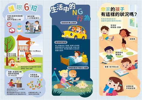 「兒童近視防治 守護孩子的遠宇宙」宣導單張 單張與教材下載 孕產婦關懷網站