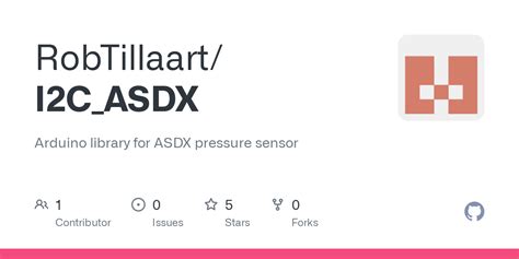 github robtillaart i2c asdx arduino library for asdx pressure sensor