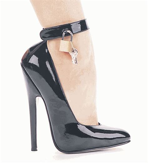 10 Best Locking High Heels Images On Pinterest Spiked Heels Stiletto Heels And Heels