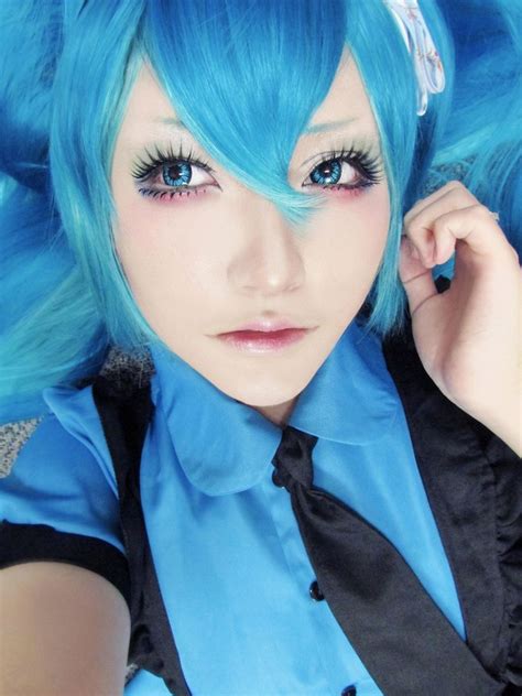 Hatsune Miku Cosplay By Enoru Truly Dazzling Sankaku Complex