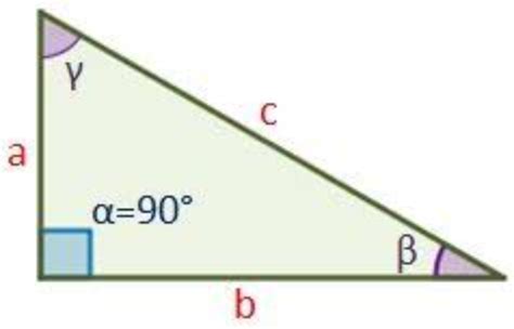 Resolución De Triángulos Rectángulos Definición Triángulo Rectángulo