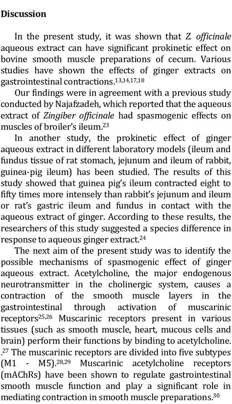 Basal Contractions G And Dose Dependent Response Mg L 1 Of Cecal