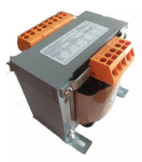 Transformador Monofásico 500va 60hz Entrada 220380440 E Saída 1224