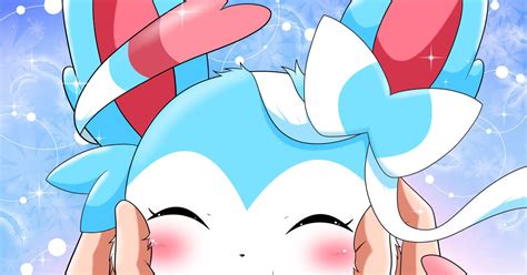 ポケモン ほっぺたもちもちニンフィア アンビリーのイラスト Pixiv