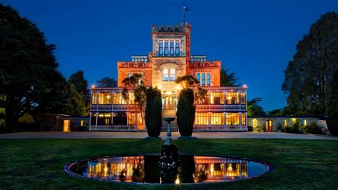 4K Night Fountain Lights Garden Trey Ratcliff Trees Castle