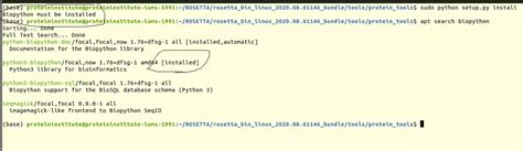 how set biopython for python2 7 · issue 3694 · biopython biopython
