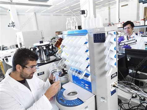 Polypeptide Synthesis Laboratory Stock Image C0217296 Science