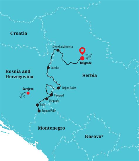 Sava River Map