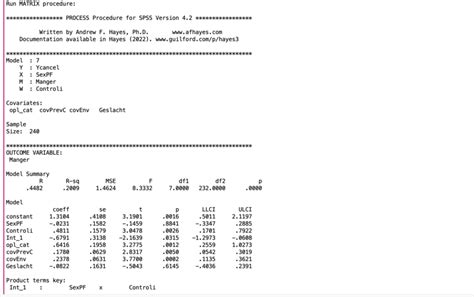 Why Do I Get Different P Values In Two Way Anova And Process Macro