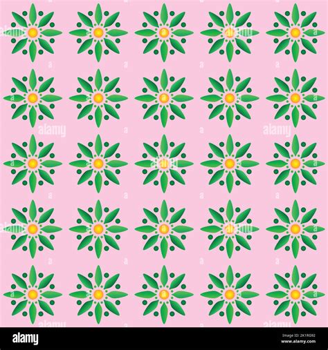 Floral Seamless Background Texture Vector Illustration Stock Vector