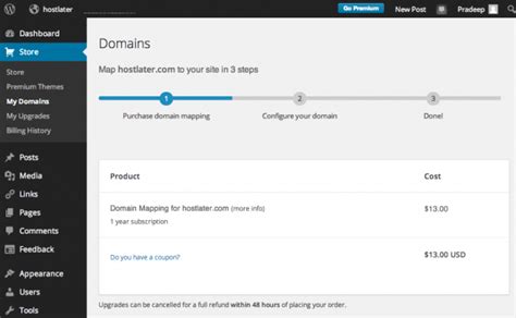 How To Get Custom Domain Name