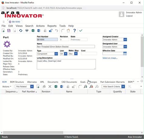 Tech Tip Filter A Tree Grid View With Parameters Aras