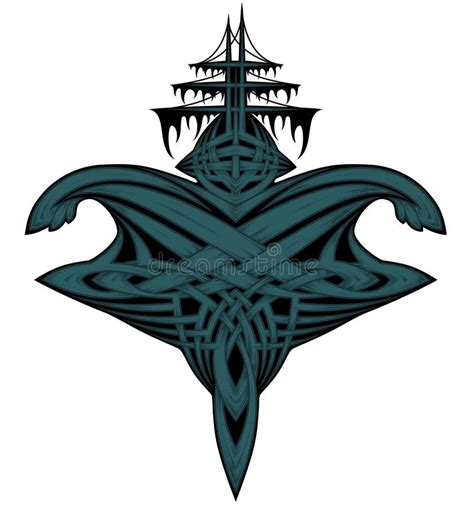 The Flying Dutchman Stock Illustration Illustration Of Background