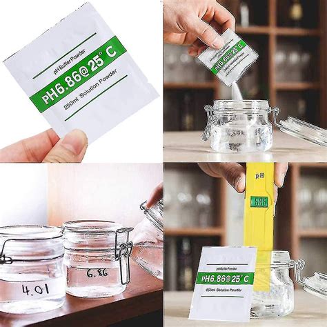 Set De 15 Plicuri Solutie De Calibrare A Ph Ului 400 Ph 686 Ph Si 9