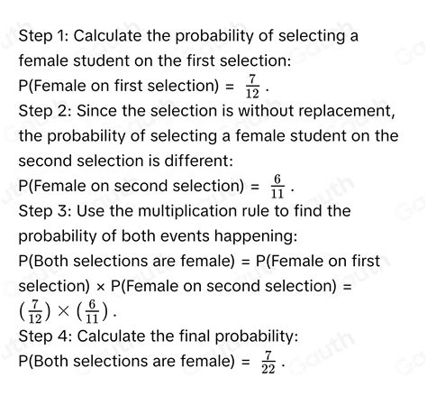 Solved Use The I← Applying The Multiplication Rule Flow Chart