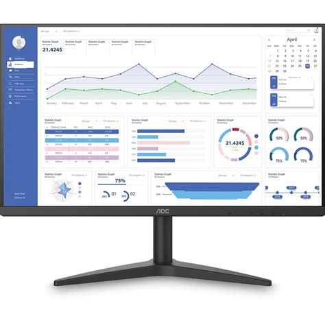 Monitor Aoc Led 27 27b1hm Tryb Informática Curitiba