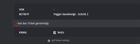 Trigger Create Note In Object Technical Assistance Zammad Community